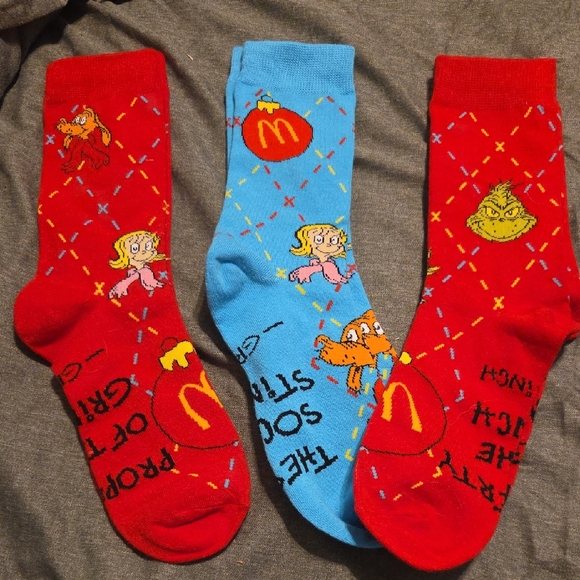 McDonald's | Underwear & Socks | Dr Seuss Grinch Mcdonalds Character ...